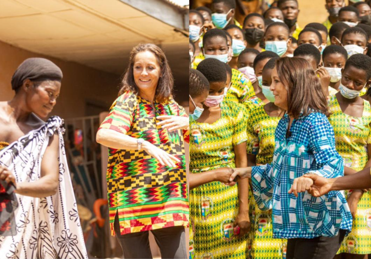 French ambassador enstooled as ‘Nkosuohemaa’ at Begho; visits Twene ...