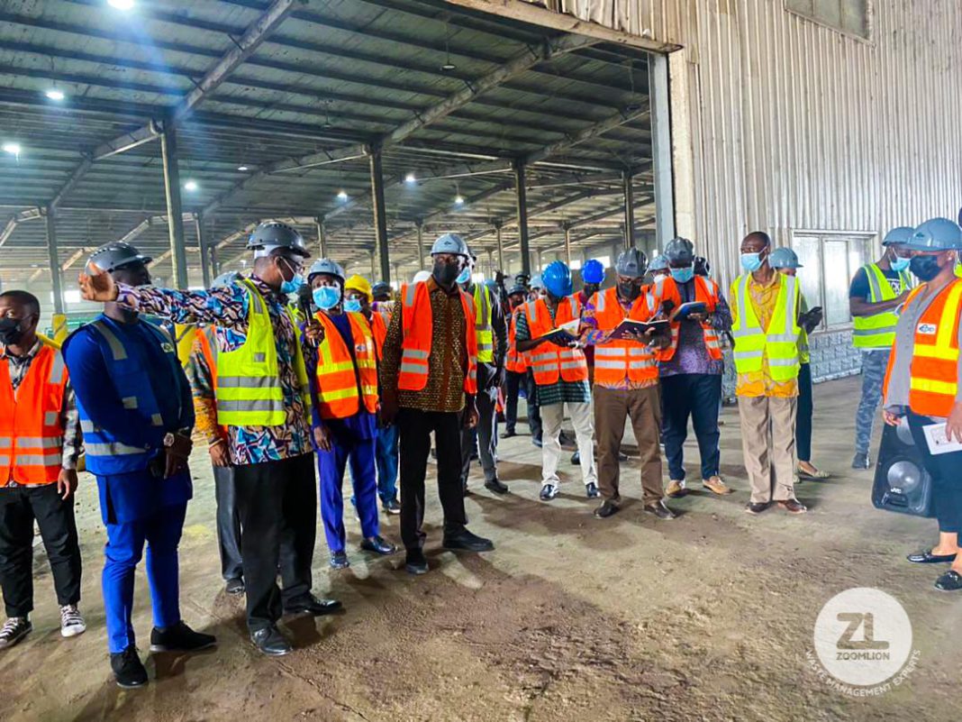 Dan Botwe Impressed with work at Kumasi compost and recycling plant ...