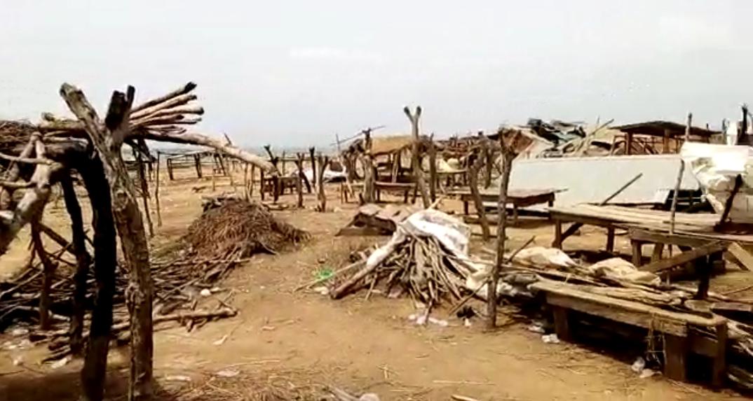 Rainstorm at Kabiti renders over 150 residents homeless - Adomonline.com