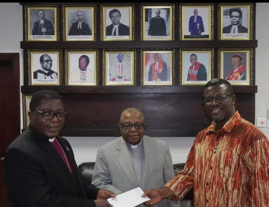Methodist Church Ghana donates GH₵100,000 to National Cathedral project ...