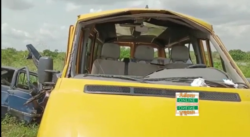 One dead, four others injured as bus hits cow at Gomoa Potsin [Video ...