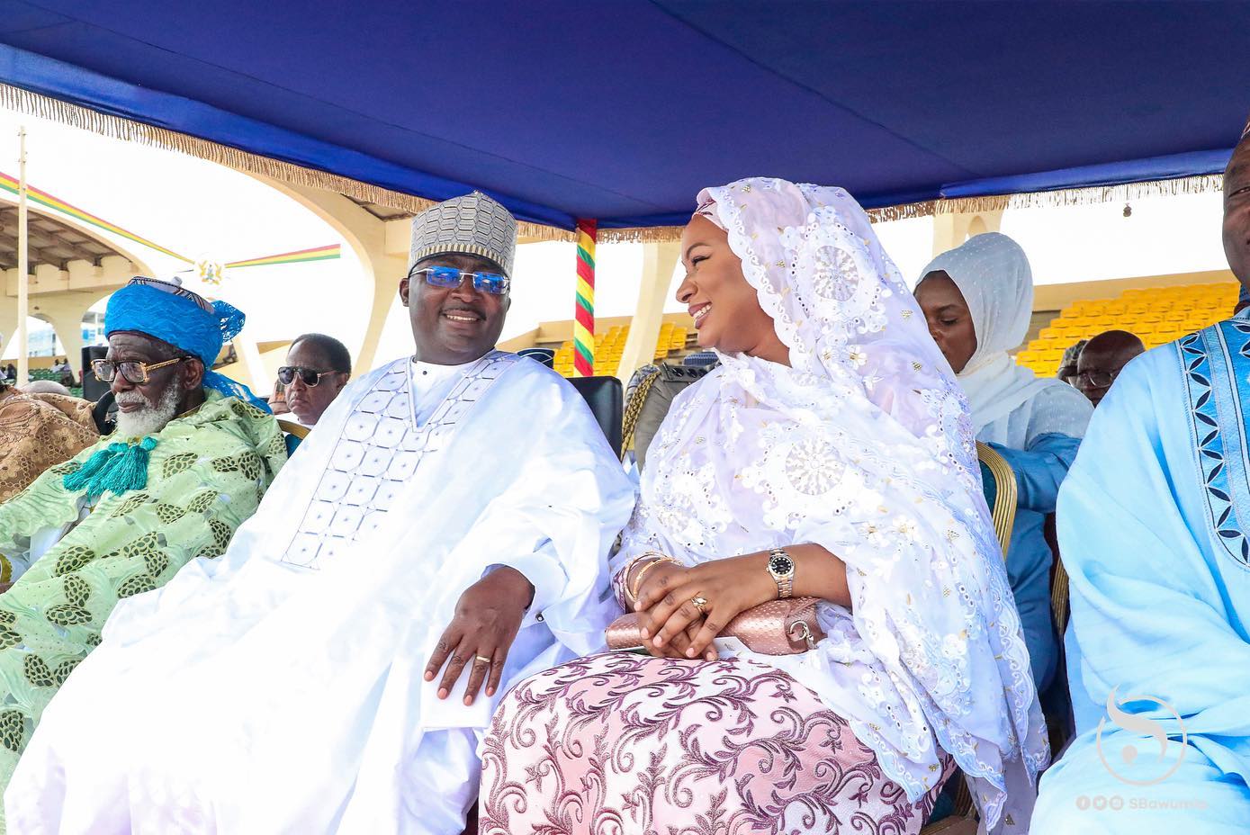 Samira Bawumia drops lovely Eid-Ul-Fitr photos with Chief Imam, husband ...