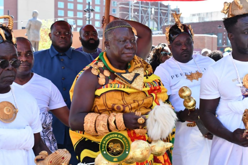 Otumfuo holds grand procession in Memphis [Photos] - Adomonline.com