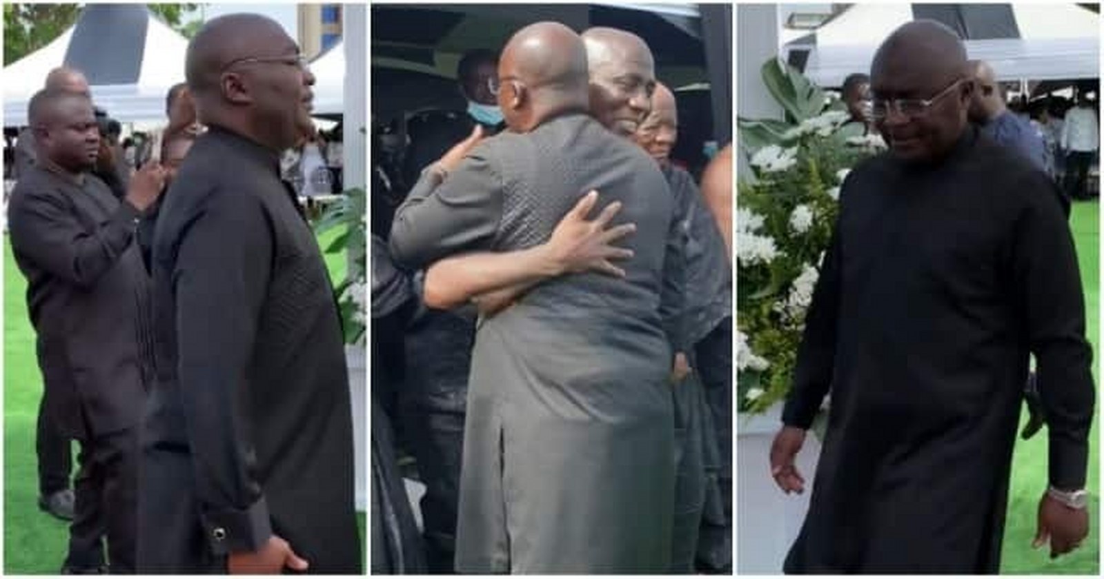 Bawumia, IGP and other top officials mourn with Tobinco CEO [Video ...