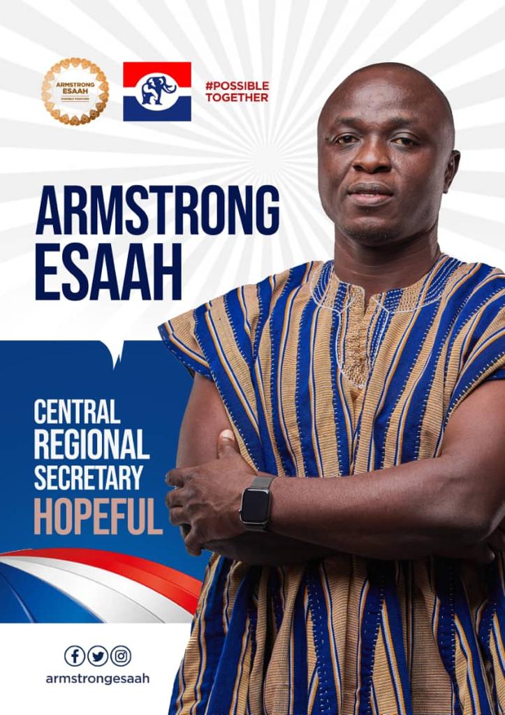 Armstrong Essah files nomination for NPP Central Regional Secretary ...