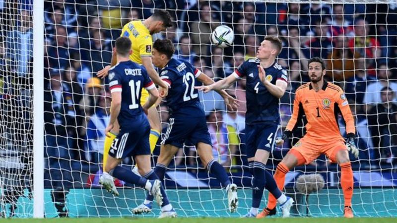 Ukraine beat Scotland in emotional World Cup play-off - Adomonline.com