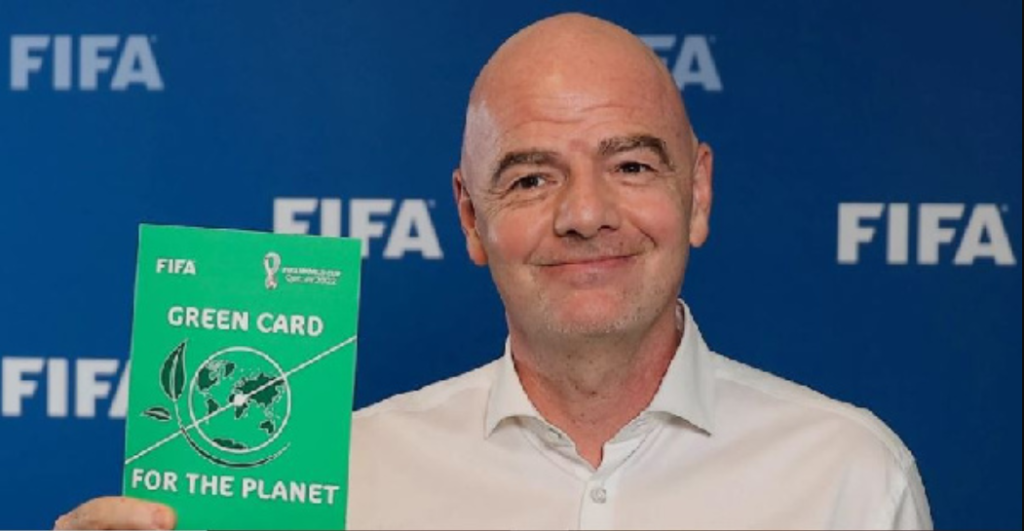 World Environment Day: FIFA President shows Green Card for the Planet ...