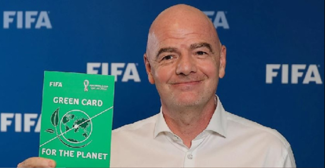 World Environment Day: FIFA President shows Green Card for the Planet ...