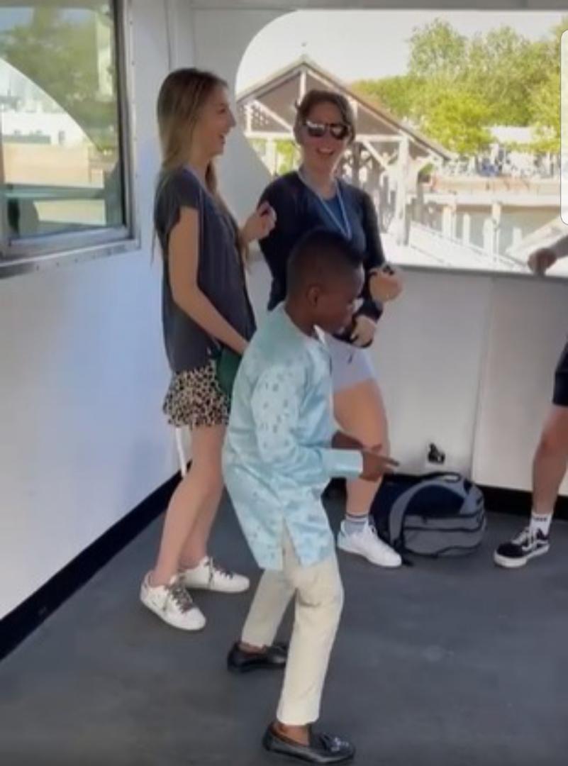 Americans hype Yaw Dabo as he wows them with dancing skills ...