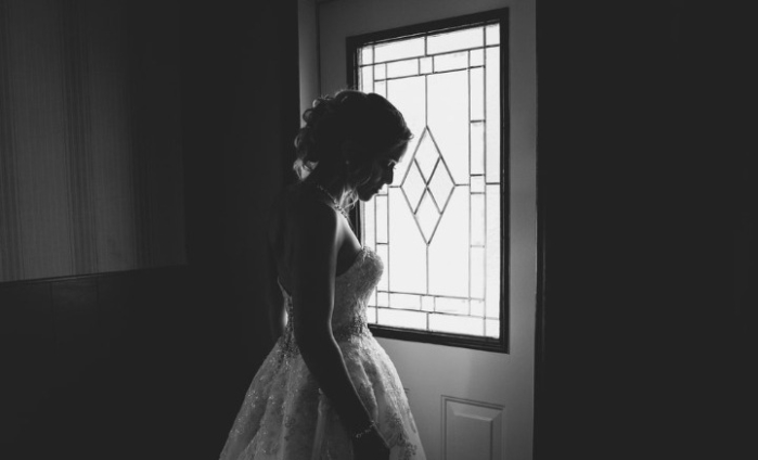 Single ladies searching for husbands attend church in wedding gowns ...