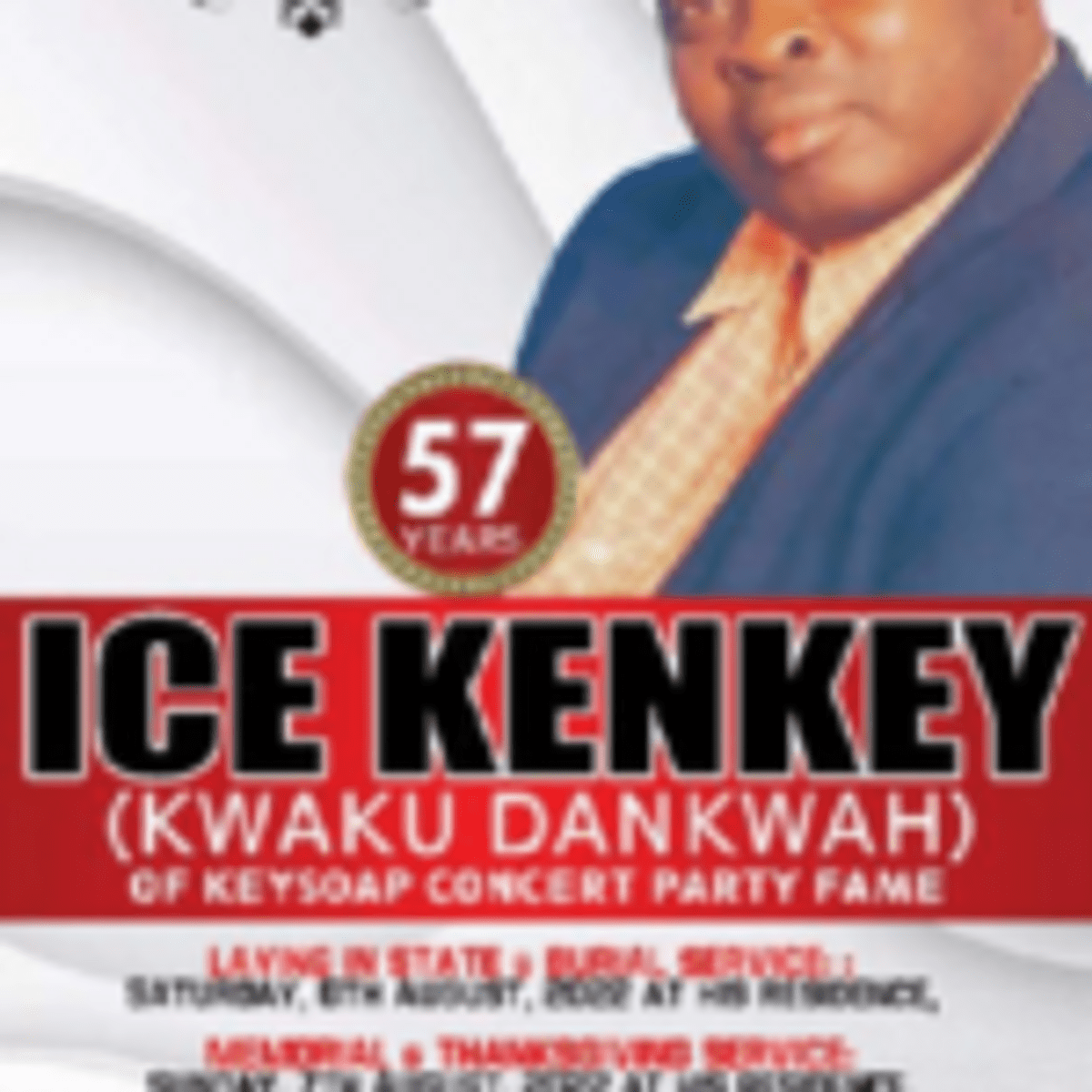 Family announces burial date for Kumawood actor 'Ice Kenkey ...