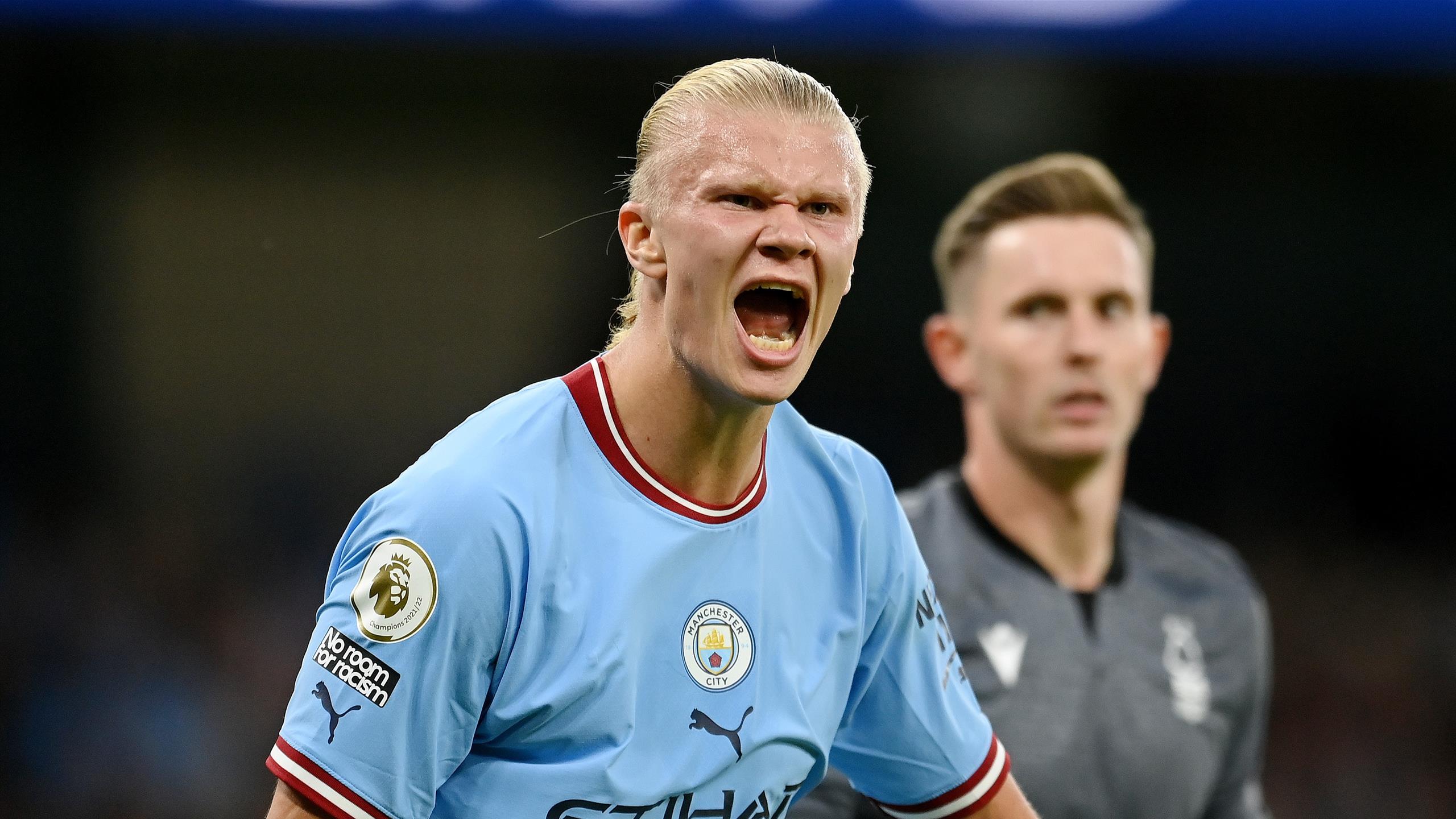 PL: Haaland scores hat-trick again as Man City dismantle Forest