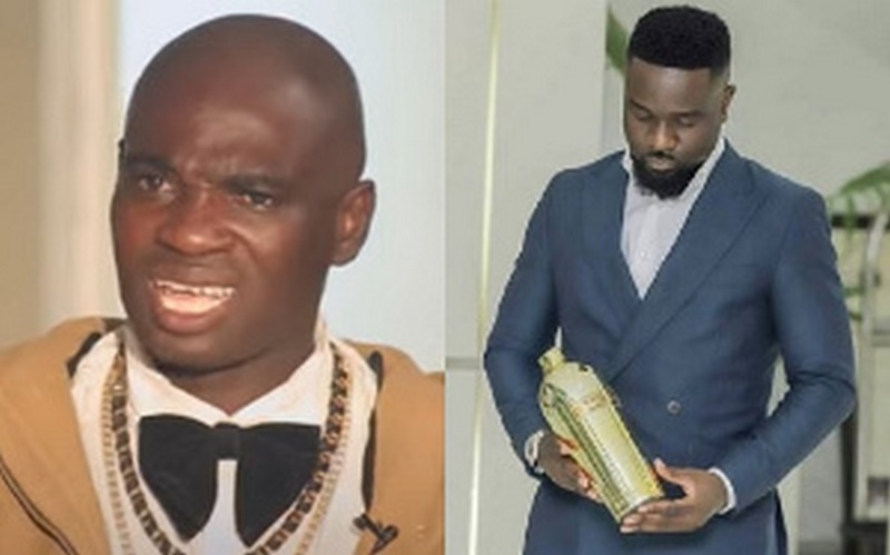 Water is life - Dr UN reveals why he honoured Sarkodie with a flask ...