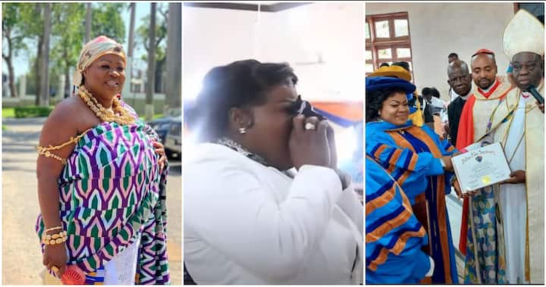 Mercy Asiedu and husband honoured with Doctorate Degree - Adomonline.com