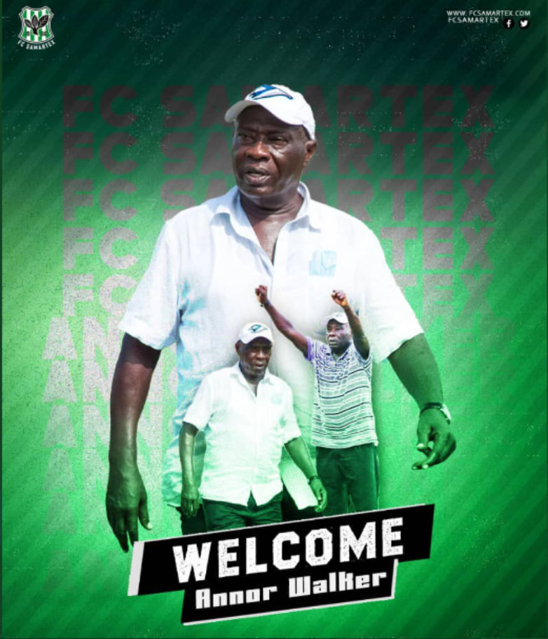 FC Samartex name Annor Walker as new head coach - Adomonline.com