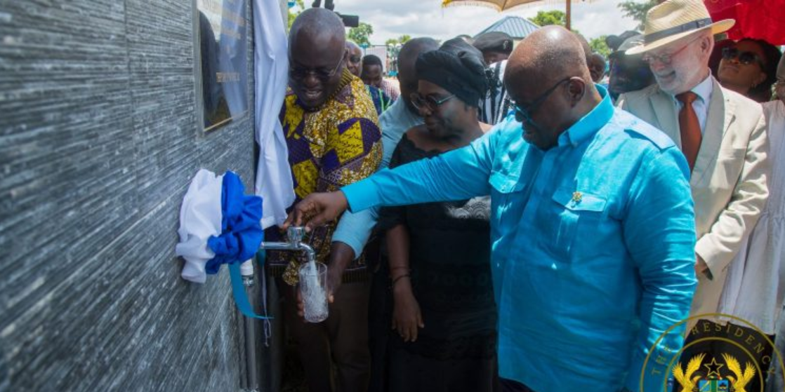 Akufo-Addo commissions €37.6m water supply project in Upper East Region ...