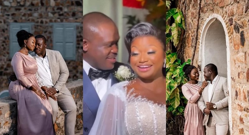 Beautiful photos drop as Sam George, wife renew wedding vows ...