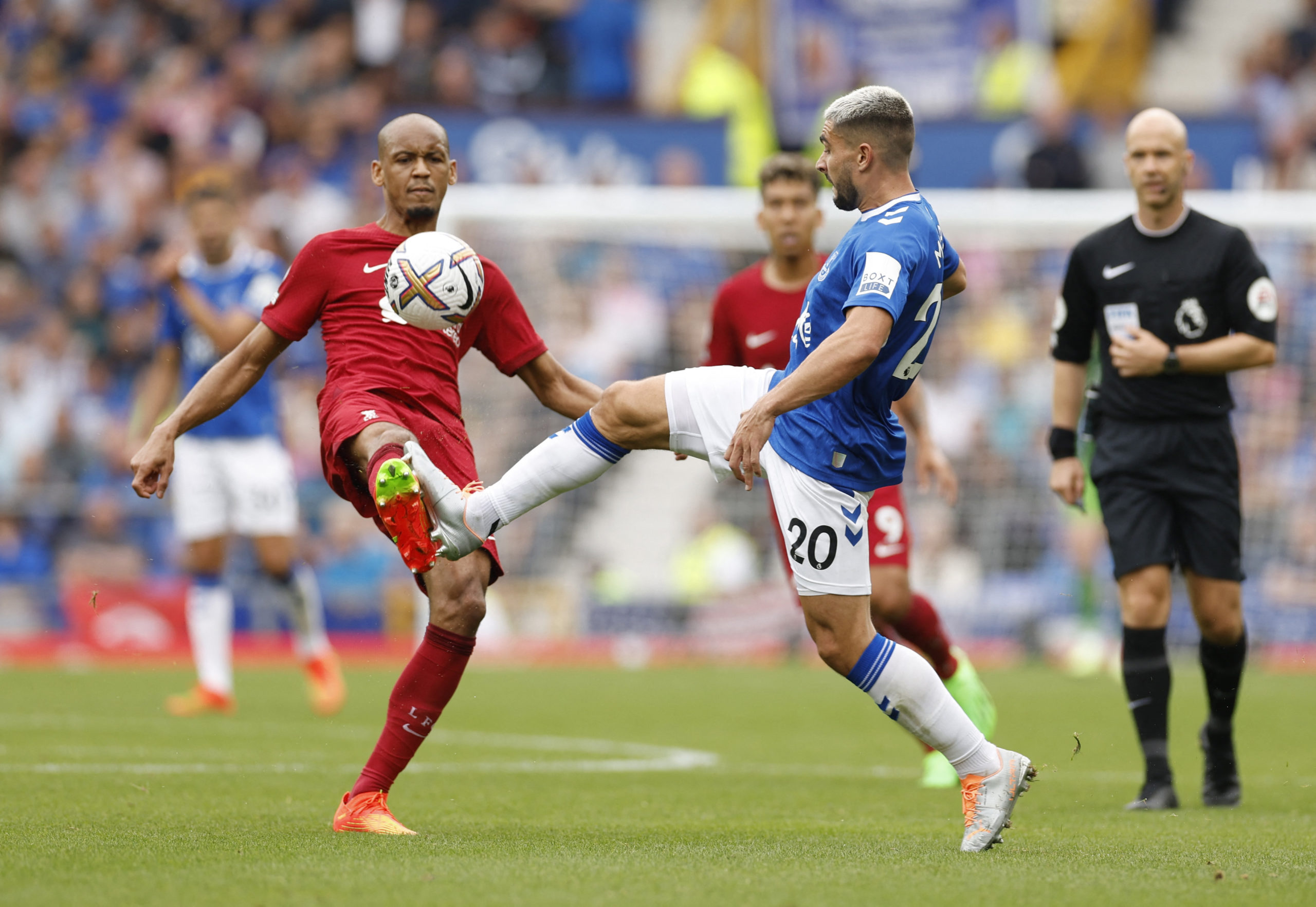 PL: VAR denies Everton winner in feisty derby draw with Liverpool