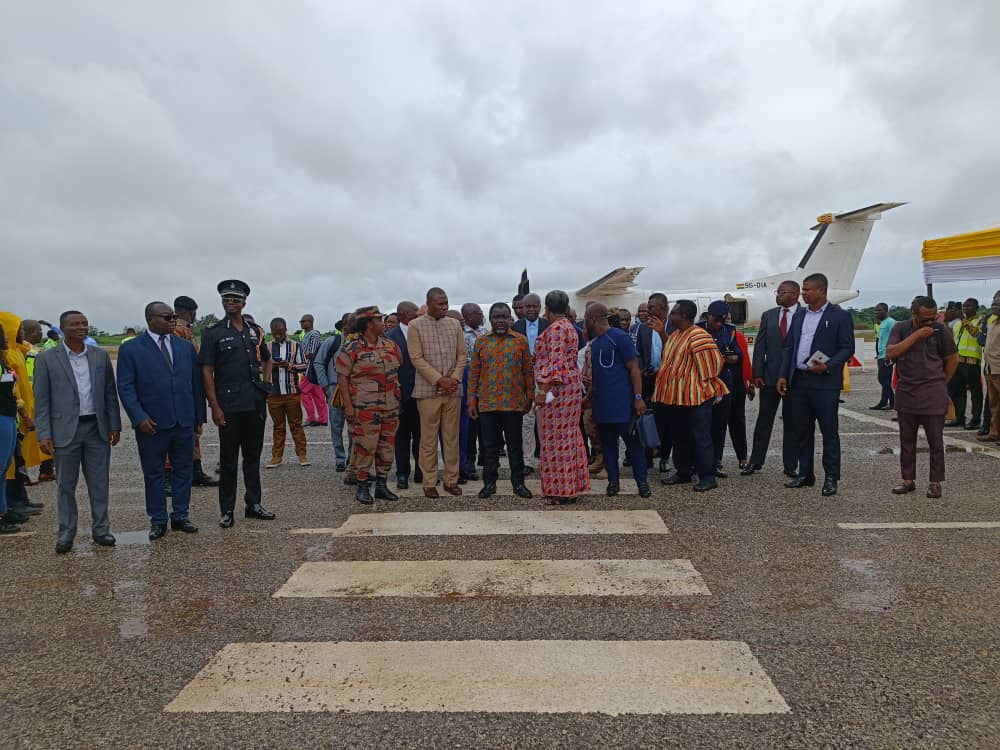 Passion Air completes maiden flight to Sunyani [Photos] - Adomonline.com