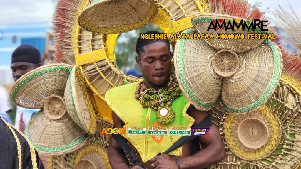 Accra lights up in colours as patrons mark Ngleshie Homowo with ...