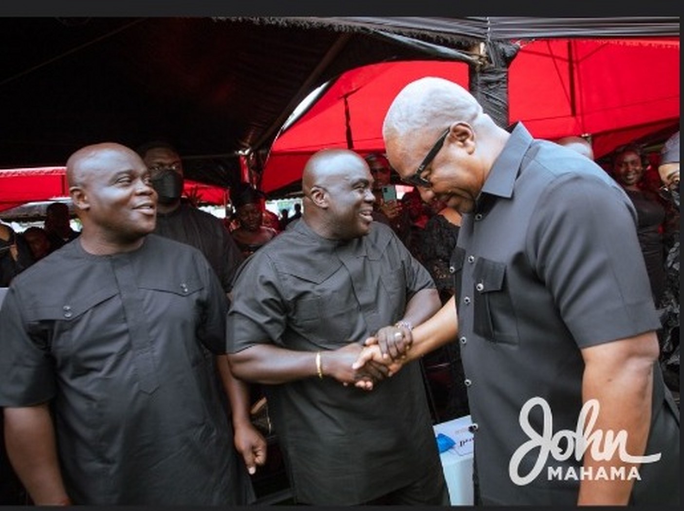 Mahama, NDC gurus, other officials pay last respects to Julius Debrah's ...