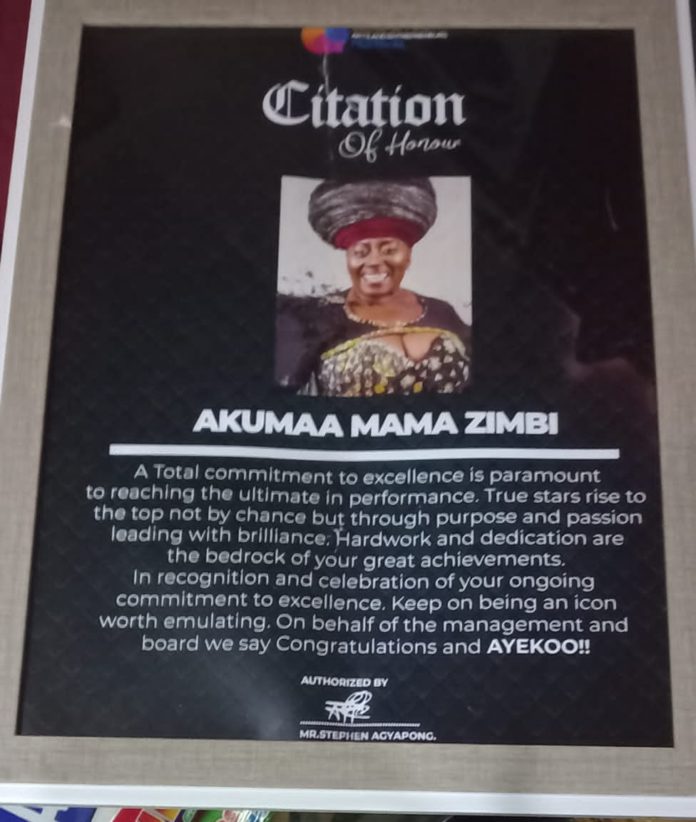 Akumaa Mama Zimbi honoured with 'Woman of Excellence' award [Photos ...