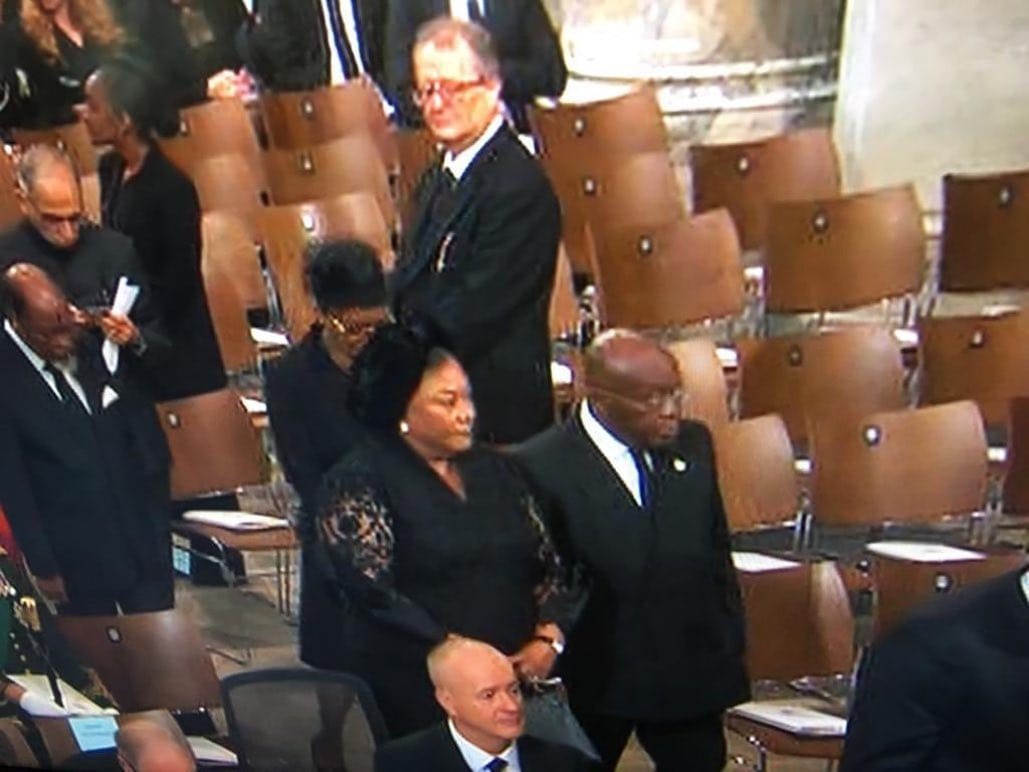 Akufo-Addo, wife attend Queen's funeral - Adomonline.com