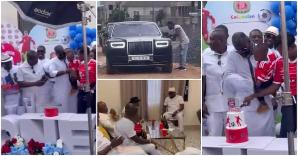 Sammy Kuffour holds star-studded first birthday for son [Video ...