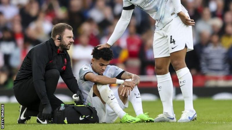 Luis Diaz: Liverpool forward expected to be out until December ...