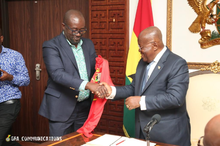 Akufo-Addo praises GFA leadership for convincing European born players ...