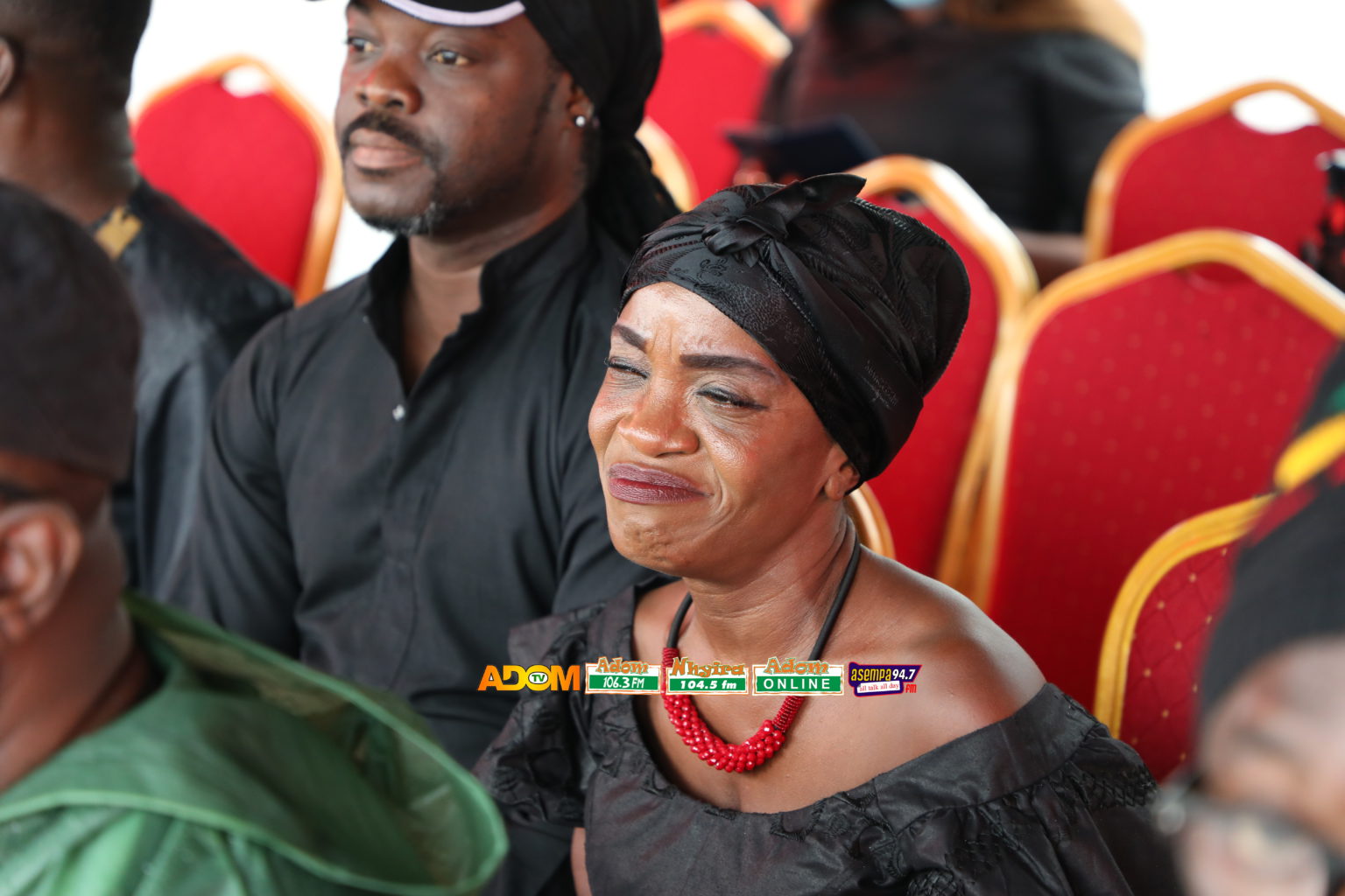 These photos of Adwoa Smart at Waakye’s funeral will break your heart ...