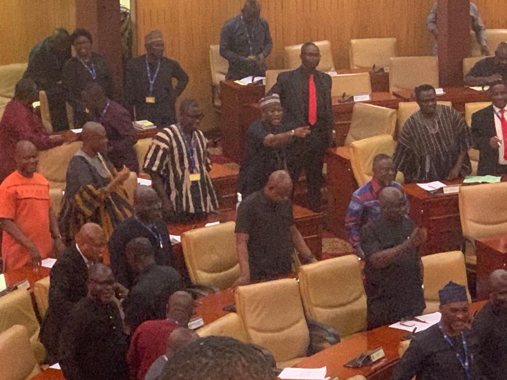 NDC MPs boycott parliament to support Ato Forson, Quayson in court ...