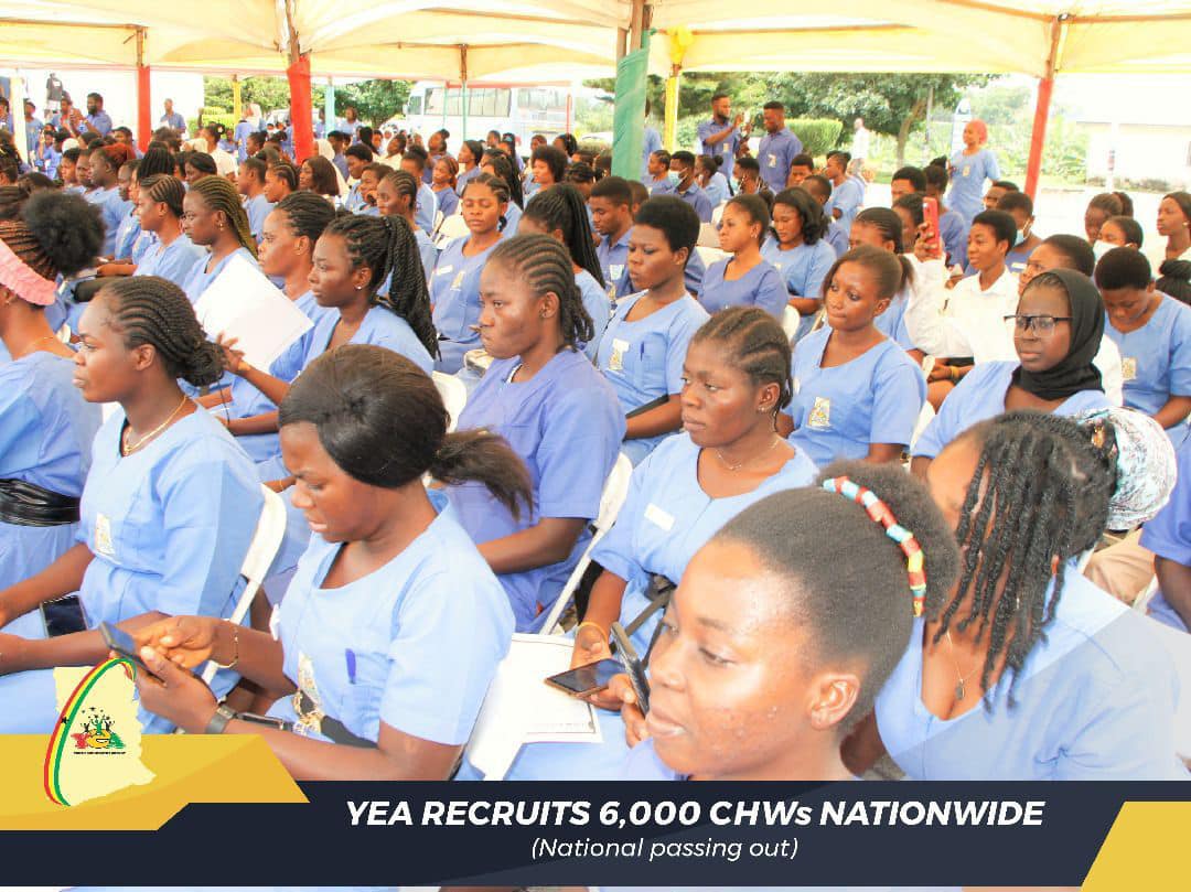 YEA recruits 6,000 Community Health workers [Photos] - Adomonline.com