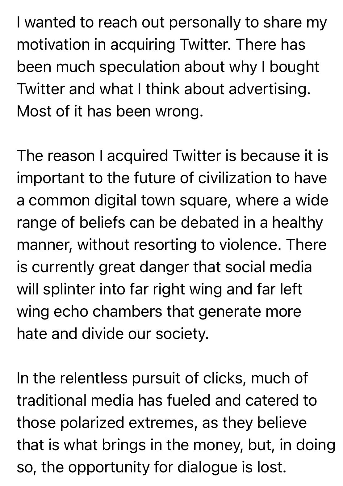 Elon Musk Officially Buys Twitter For 44 Billion Cites Reasons For Purchase
