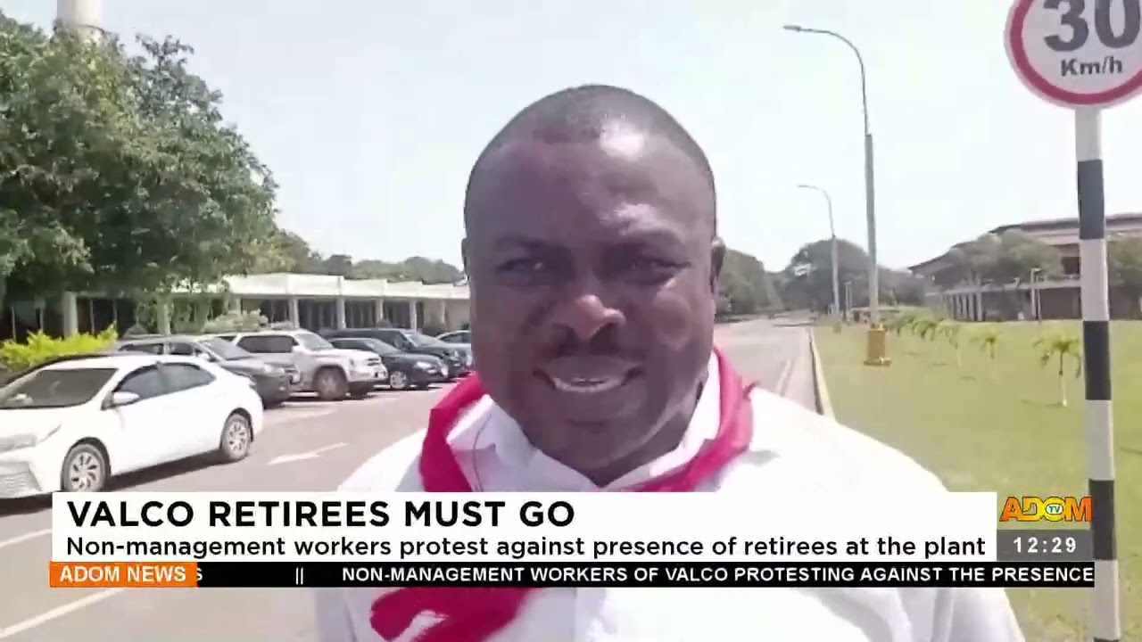 VALCO plant shut down over workers' protest - Adomonline.com