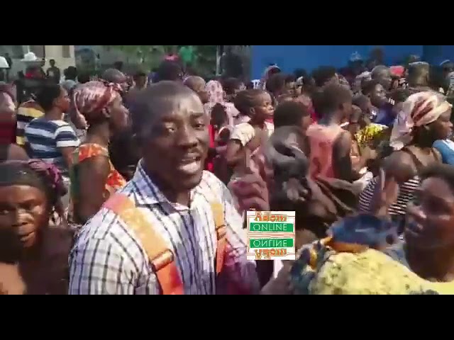 NADMO distributes relief items to Ashalaja flood victims [Video ...