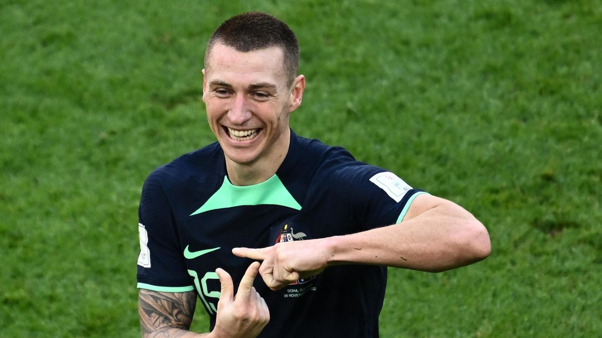 Mitchell Duke's superb header gives Australia World Cup win over ...