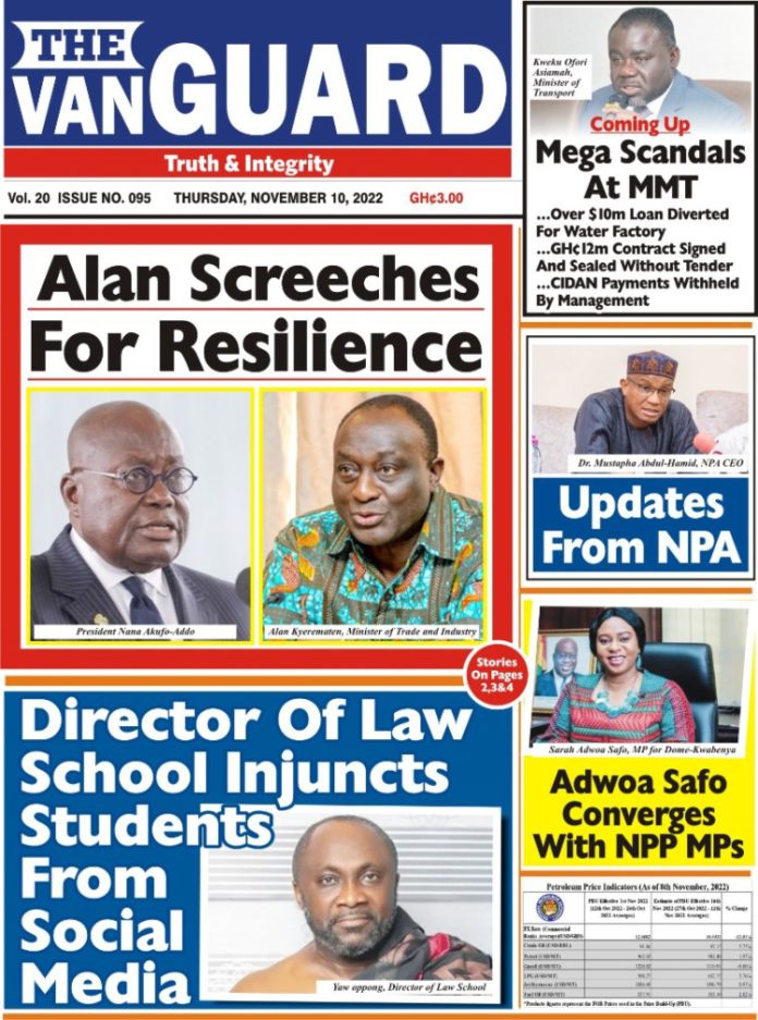 Newspaper Headlines: Friday, November 11, 2022 - Adomonline.com