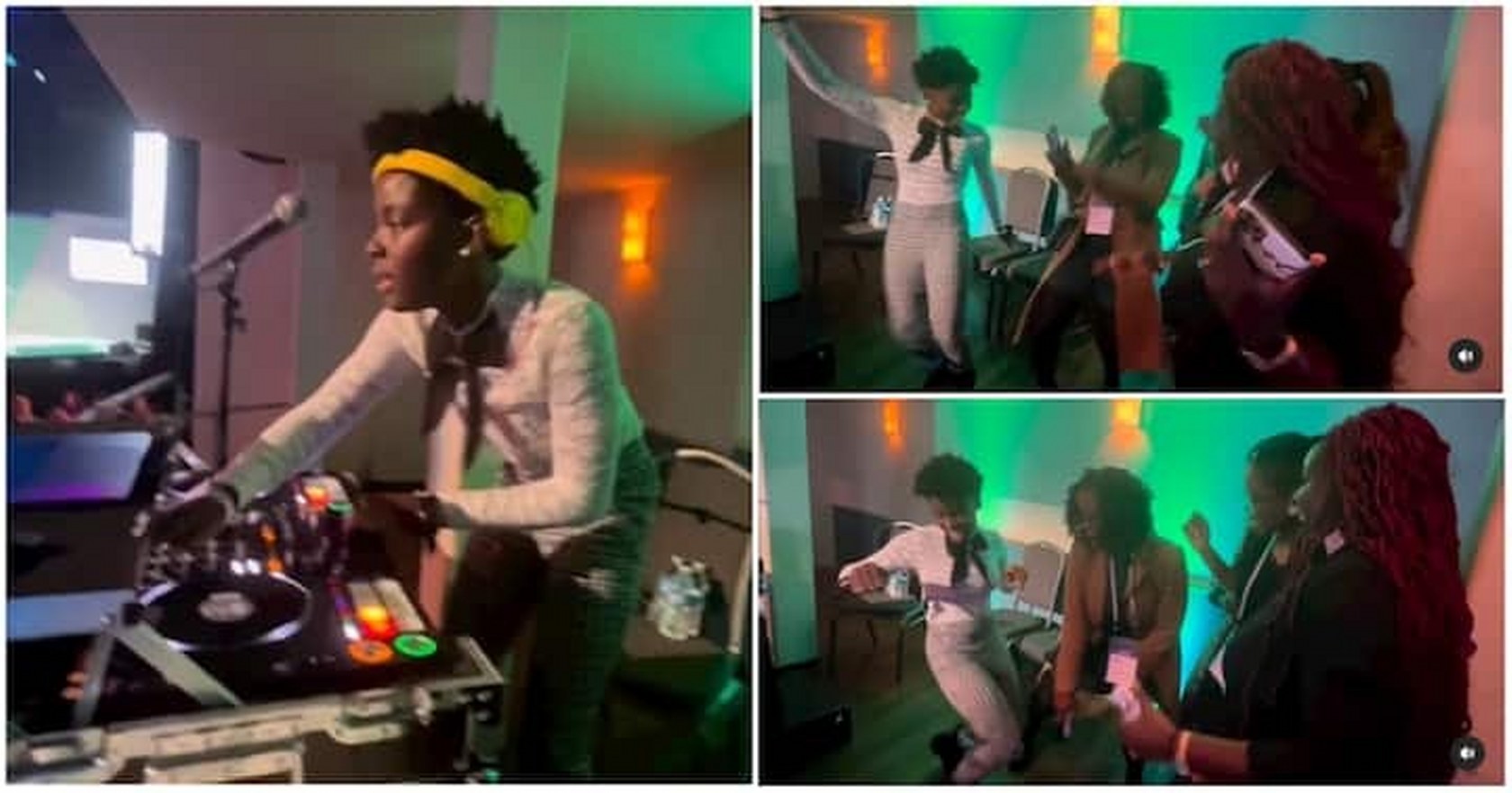 DJ Switch wows teachers, colleagues in US school with dance moves ...