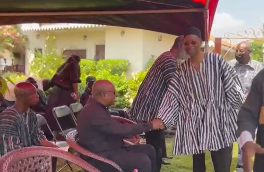 Mahama mourns with Prof Kwesi Botchwey's family [Photos] - Adomonline.com