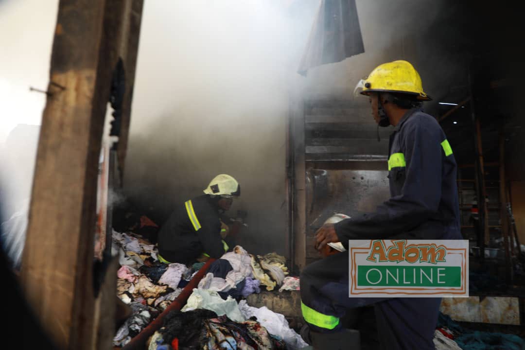 Kantamanto market fire: Tears flow as traders count their losses [Audio ...