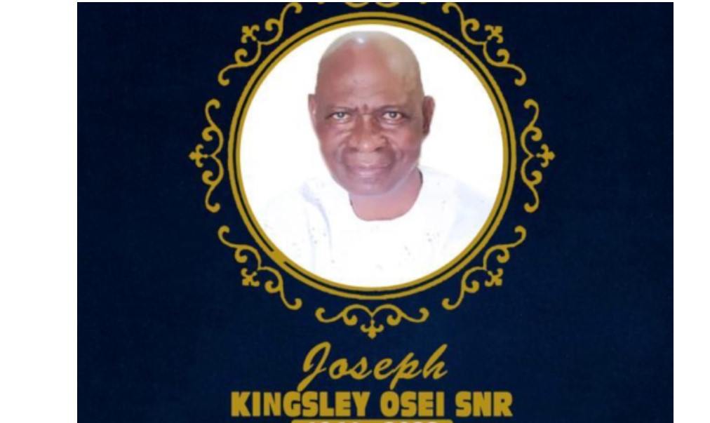 Funeral announcement: Joseph Kingsley Osei Snr - Adomonline.com