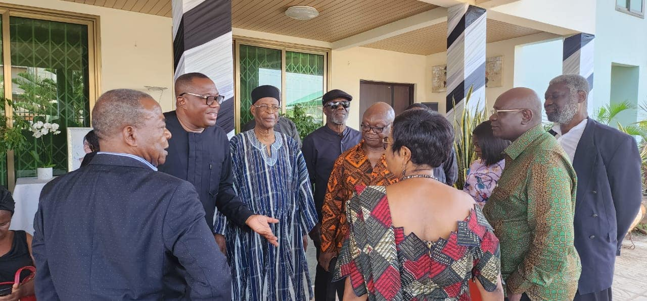 NDC Council of Elders mourn with Ofosu-Ampofo [Photos] - Adomonline.com