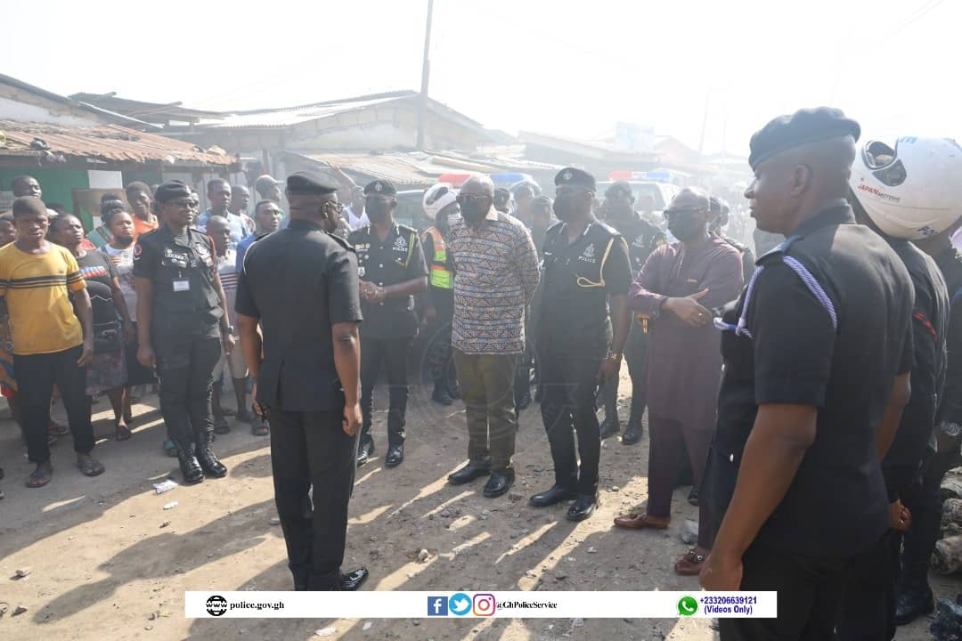 Kantamanto fire: Police deployed to prevent possible looting [Photos ...