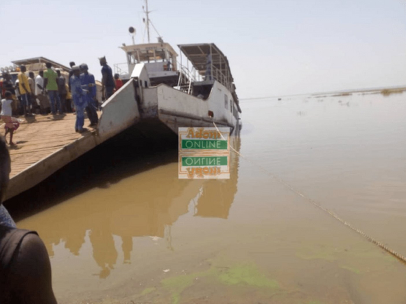 Health alert: Public toilets submerged in Oti River at Dambai ...