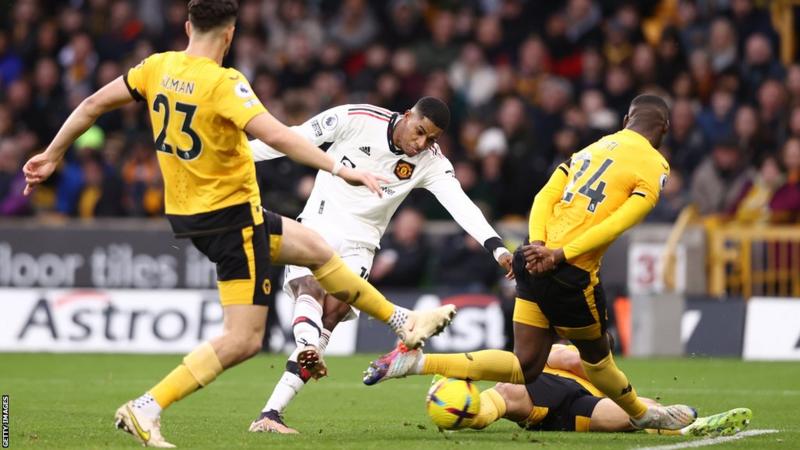 PL: Rashford scores winner as Man Utd beat Wolves - Adomonline.com