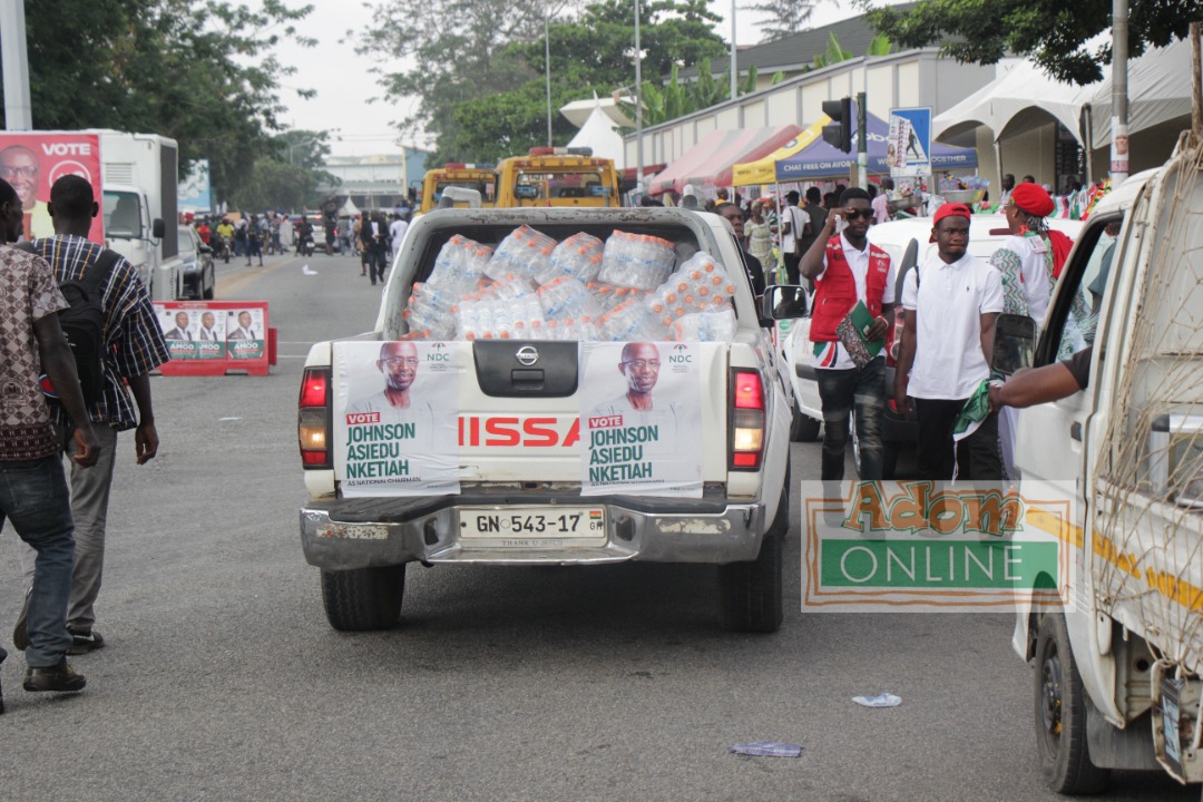 Asiedu Nketia's branded car spotted at NDC Congress [Photos ...