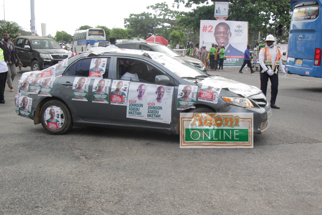 Asiedu Nketia's branded car spotted at NDC Congress [Photos ...