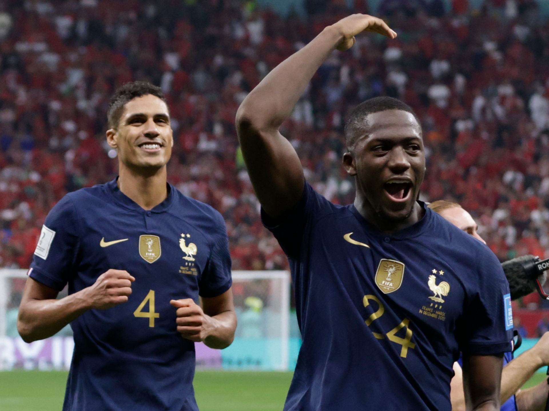 France duo Varane and Konate battling illness ahead of World Cup final ...