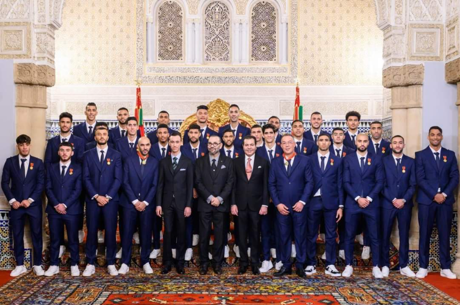 Morocco players awarded by King Mohammed VI after World Cup heroics ...